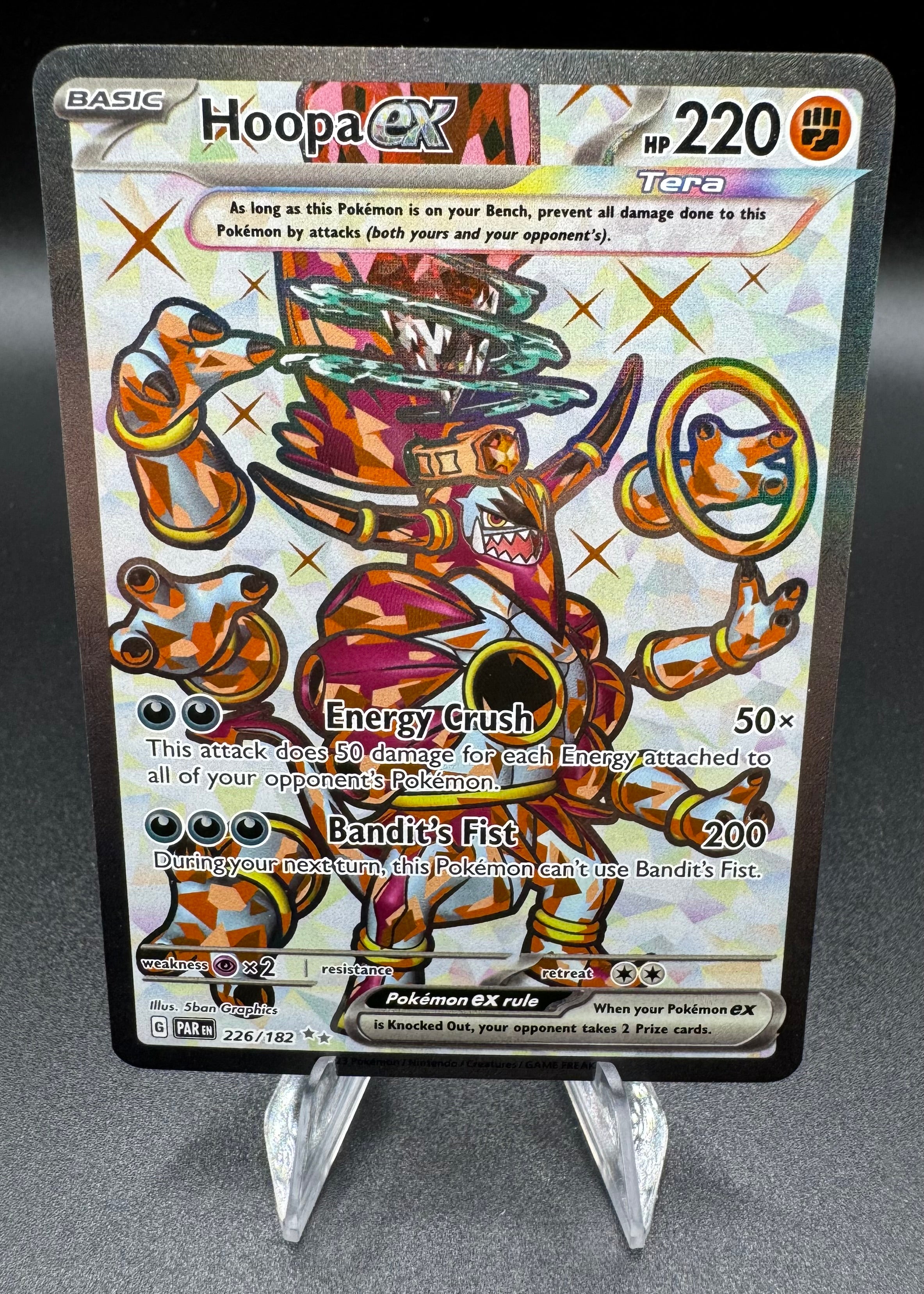 Hoopa ex 226/182 - Scarlet & Violet Paradox Rift - Pokemon TCG – Straw ...