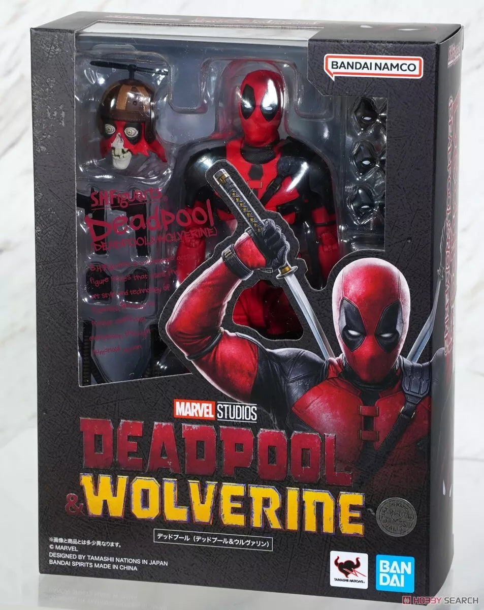 Deadpool and Wolverine Deadpool S.H.Figuarts Action Figure – Straw Hat Toys